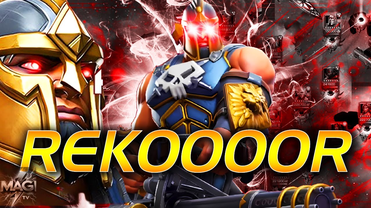 REKOOR - ARESİN EN İYİ COUNTERI - MCOC ACI BOSS ARES EN HIZLI DÖVÜŞ ...