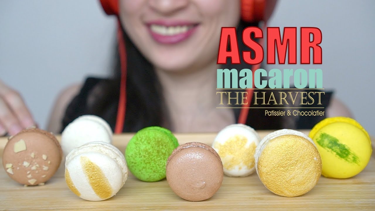 ASMR MACARON THE HARVEST | EATING SOUNDS - YouTube