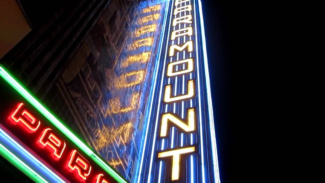 Paramount Theatre Marquee Oakland California - YouTube