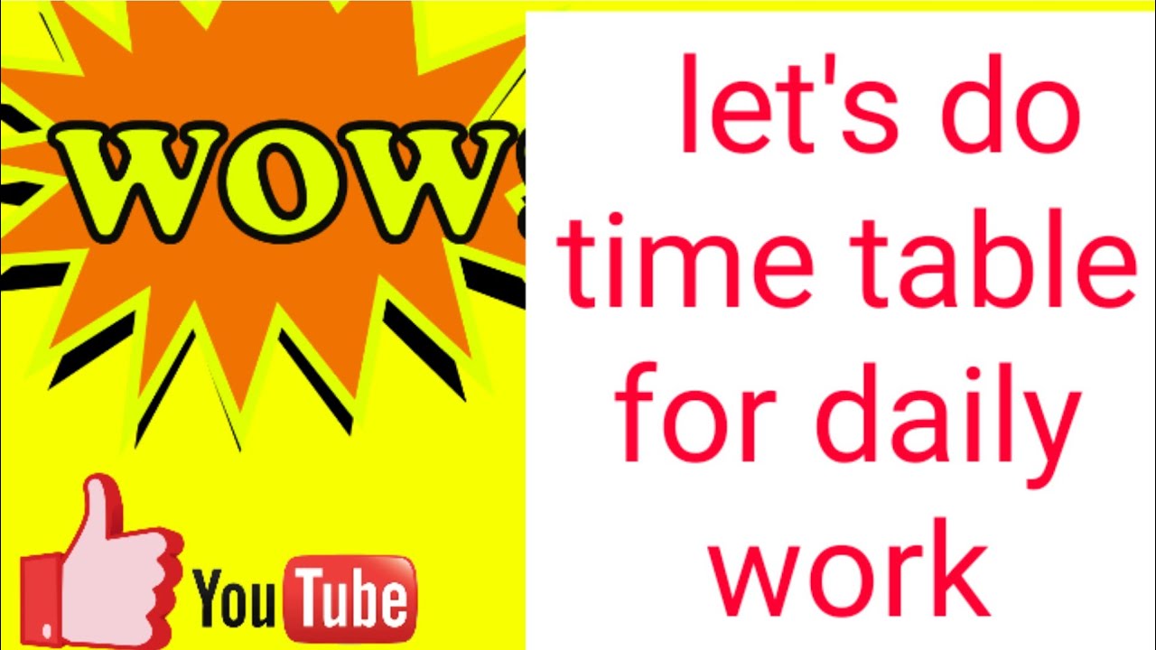 How To Do Time Table In 15min Daily Routine Time Table pillow Dream how-to-do-time-table-in-15min-daily-routine-time-table-pillow-dream