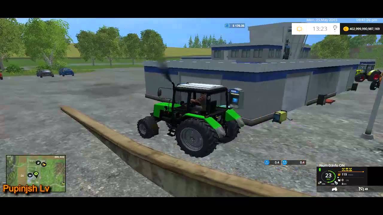 FS 15 MTZ 1025 BELARUS PACK V1 - YouTube
