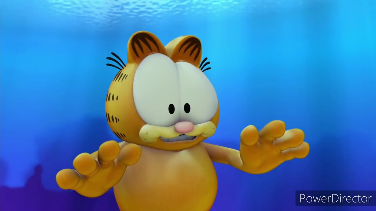 the Garfield show underwater scenes - YouTube