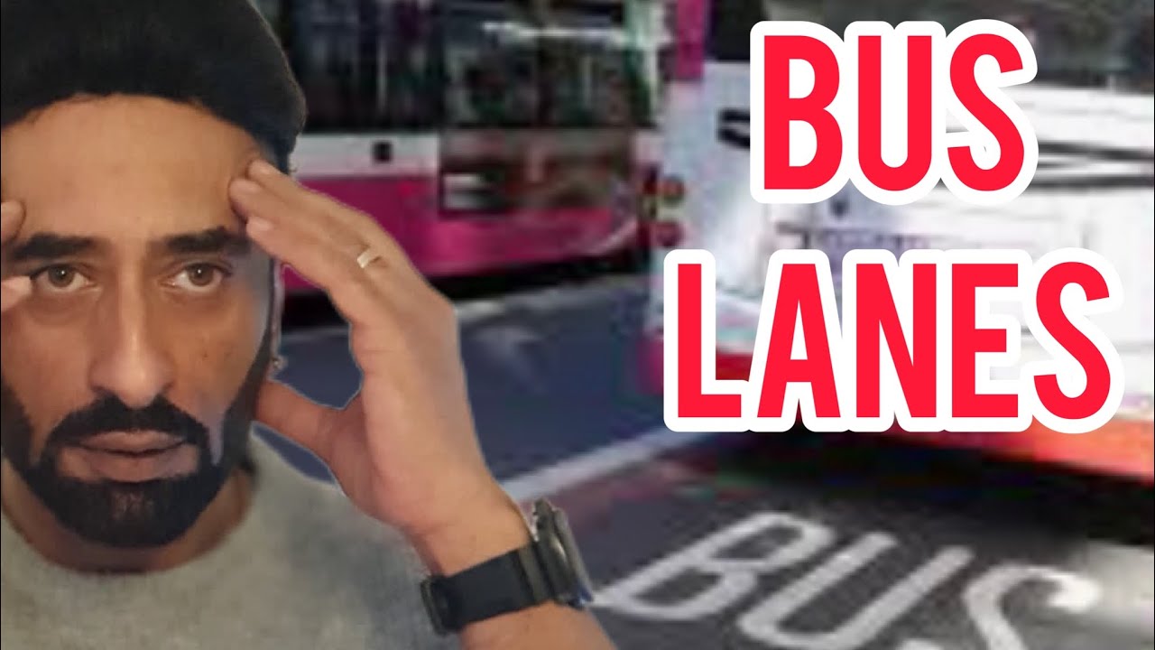 How to drive on a bus lane - driving lesson with the Driving King - YouTube