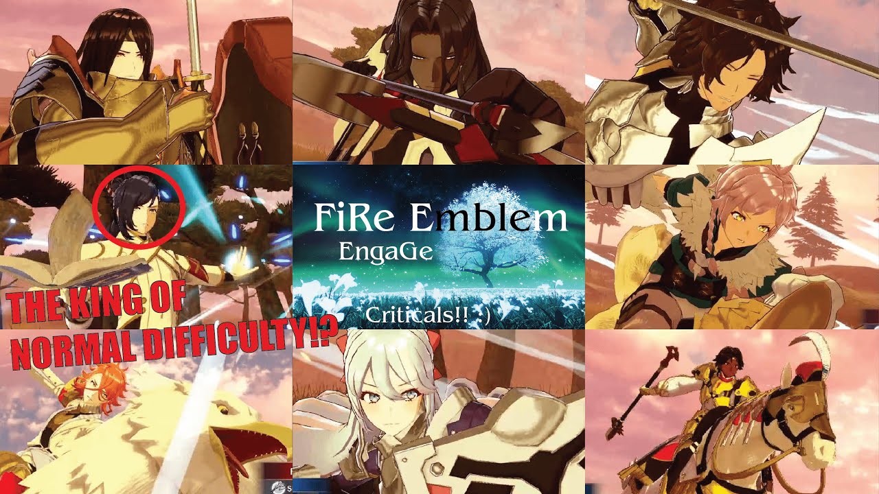 FIRE EMBLEM ENGAGE CLASS CRITICAL ANIMATION SHOWCASE - YouTube