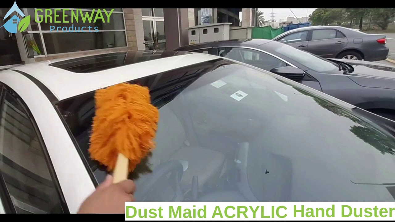 Dust Maid Acrylic Hand Duster - YouTube