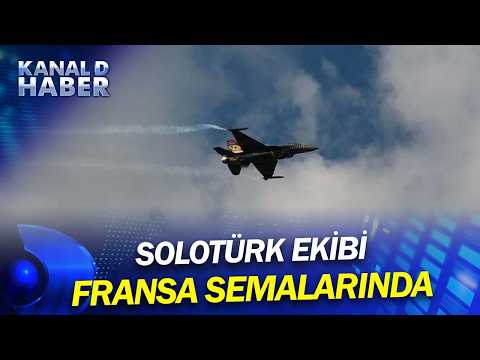 Fransa Semalarında Türk İmzası! SOLOTÜRK Ekibi Fransızları Büyüledi