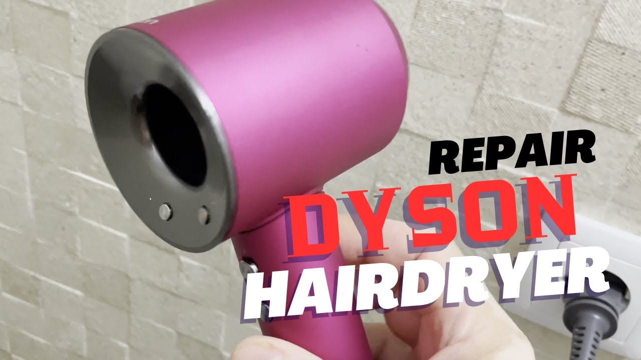 Repairing a Dyson hair dryer without complete disassembly | Dyson Hair ...