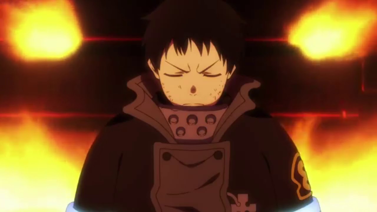 Fire Force Episode 1 fight scene - YouTube