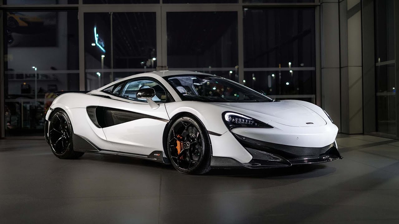 Silica White McLaren 600LT Coupe | McLaren Leeds - YouTube