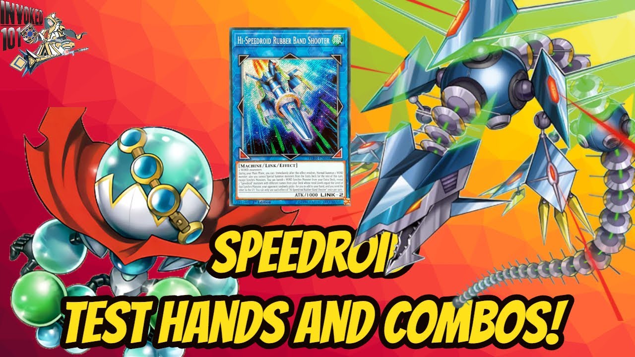 Speedroid Combos and Test Hands! - YouTube