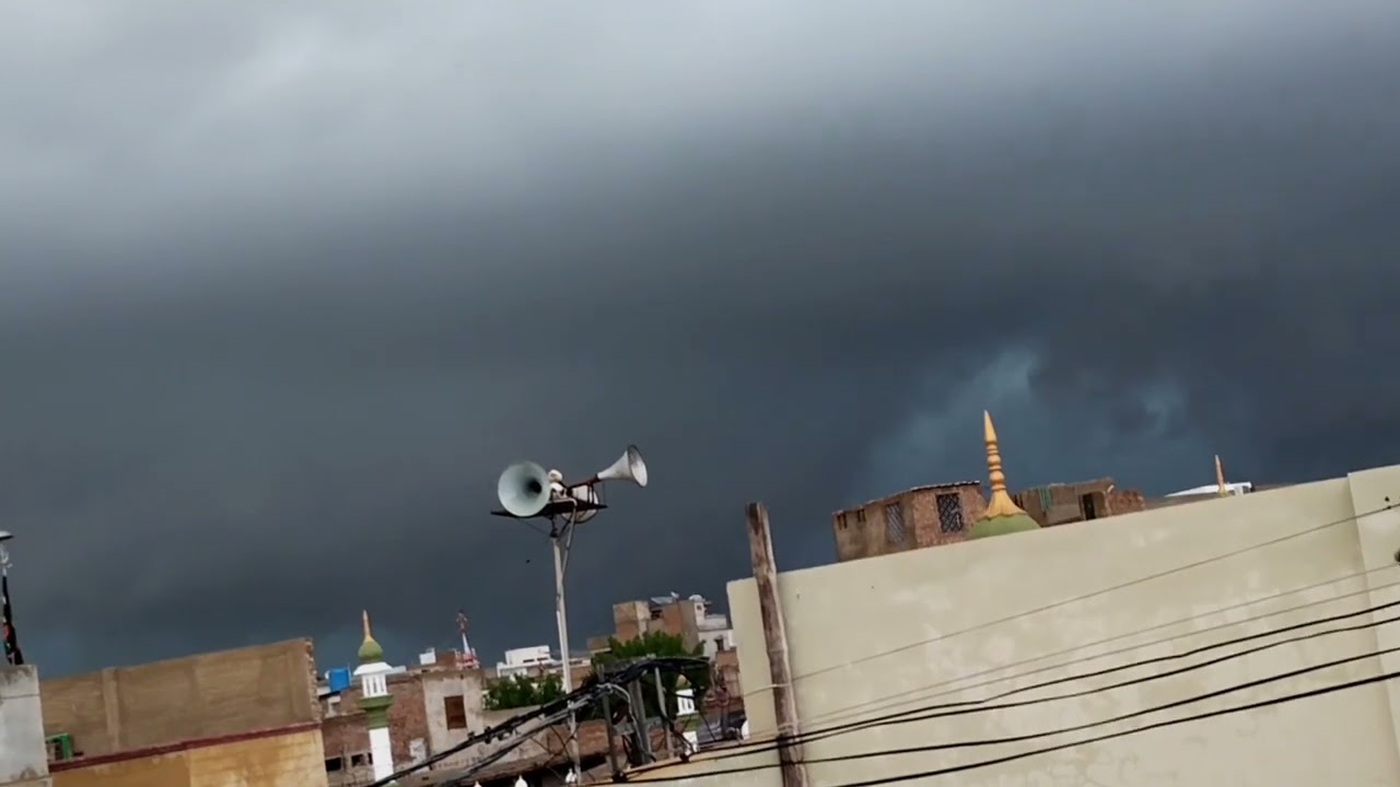 Dangerous View Of Weather 😱⛈️ - YouTube