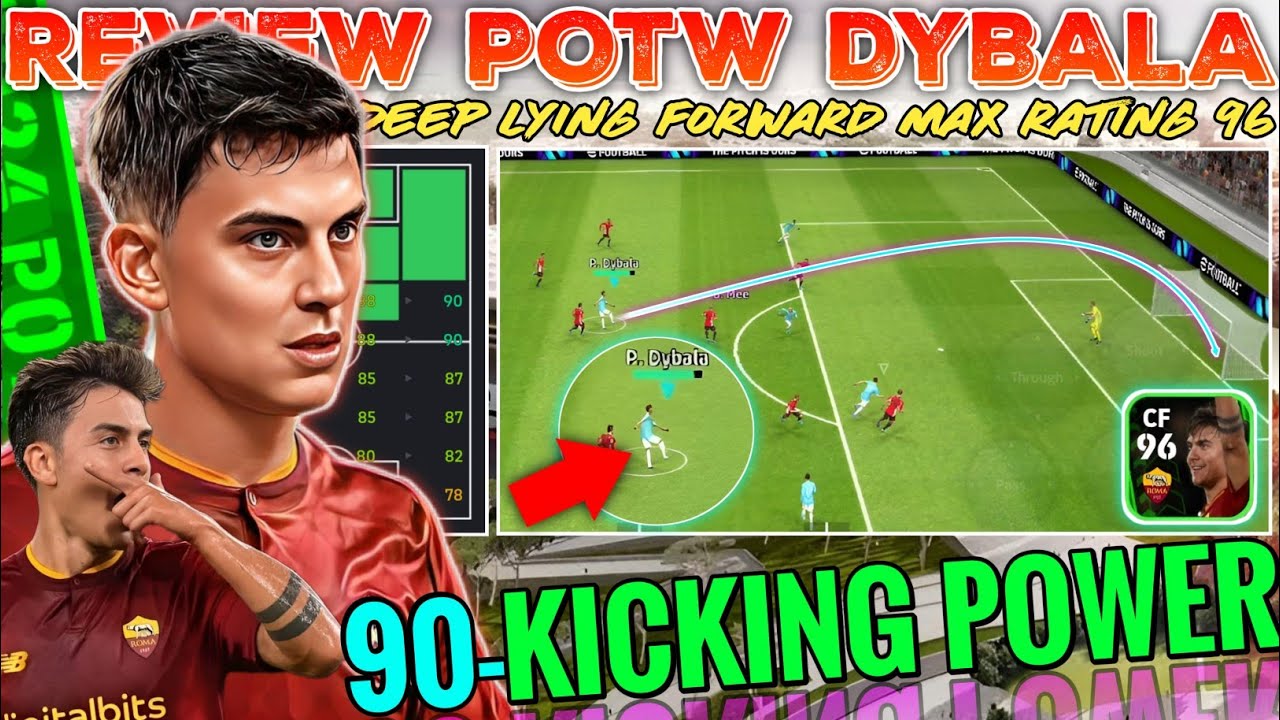 REVIEW POTW DYBALA DEEP LYING FORWARD || E-FOOTBALL 2024 - YouTube