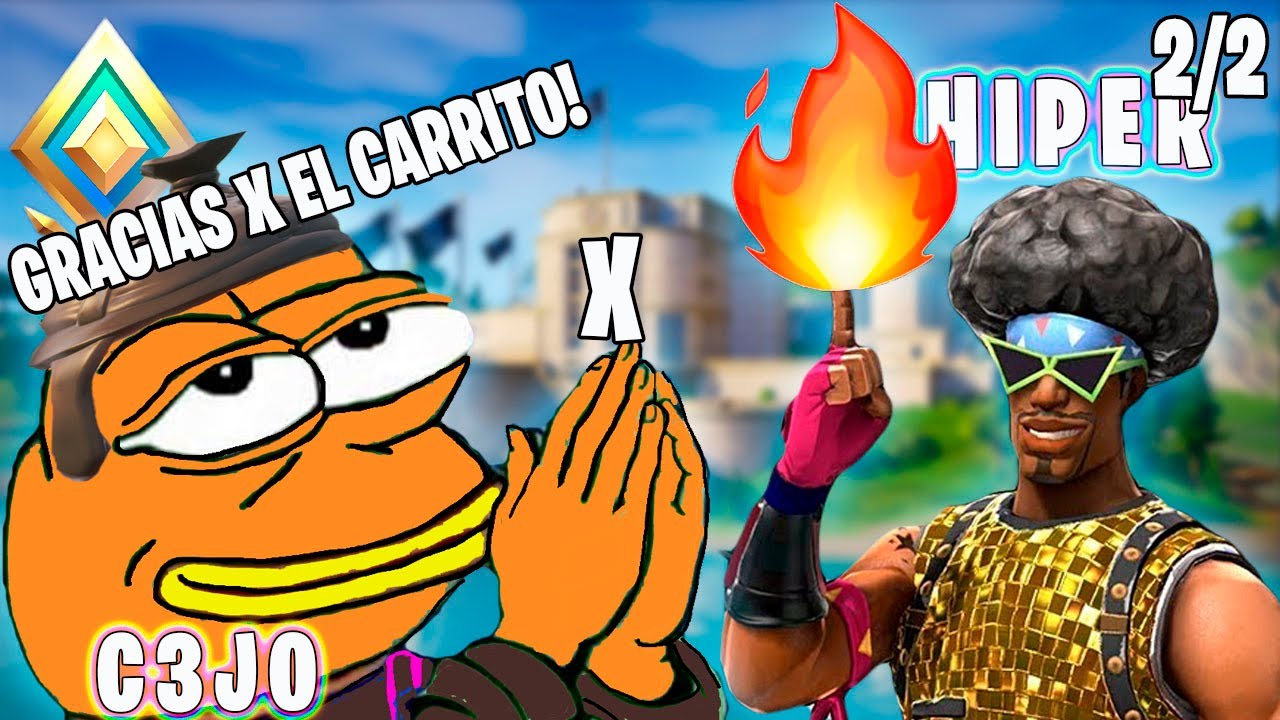 DUOS CON HIPER pt.2: HIPER ON FAYER EN ARENAS! | Fortnite | c3jo - YouTube