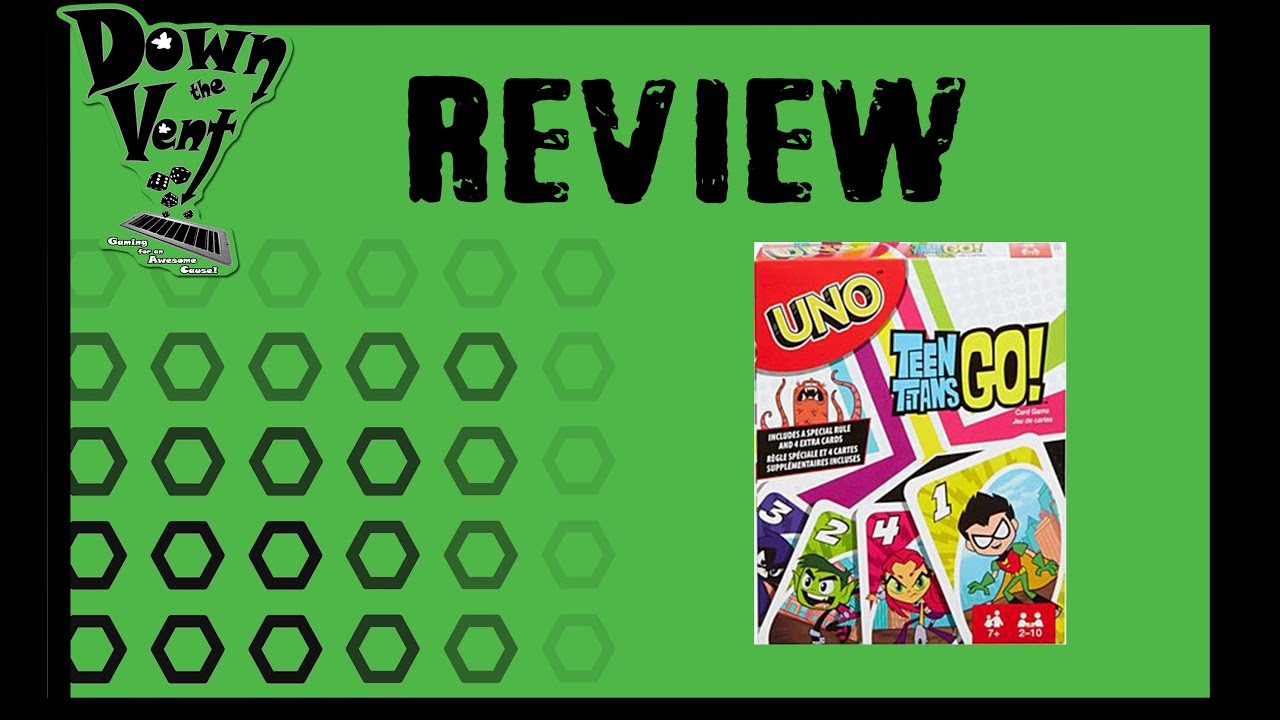 UNO: Teen Titans GO! Card Game Review - YouTube