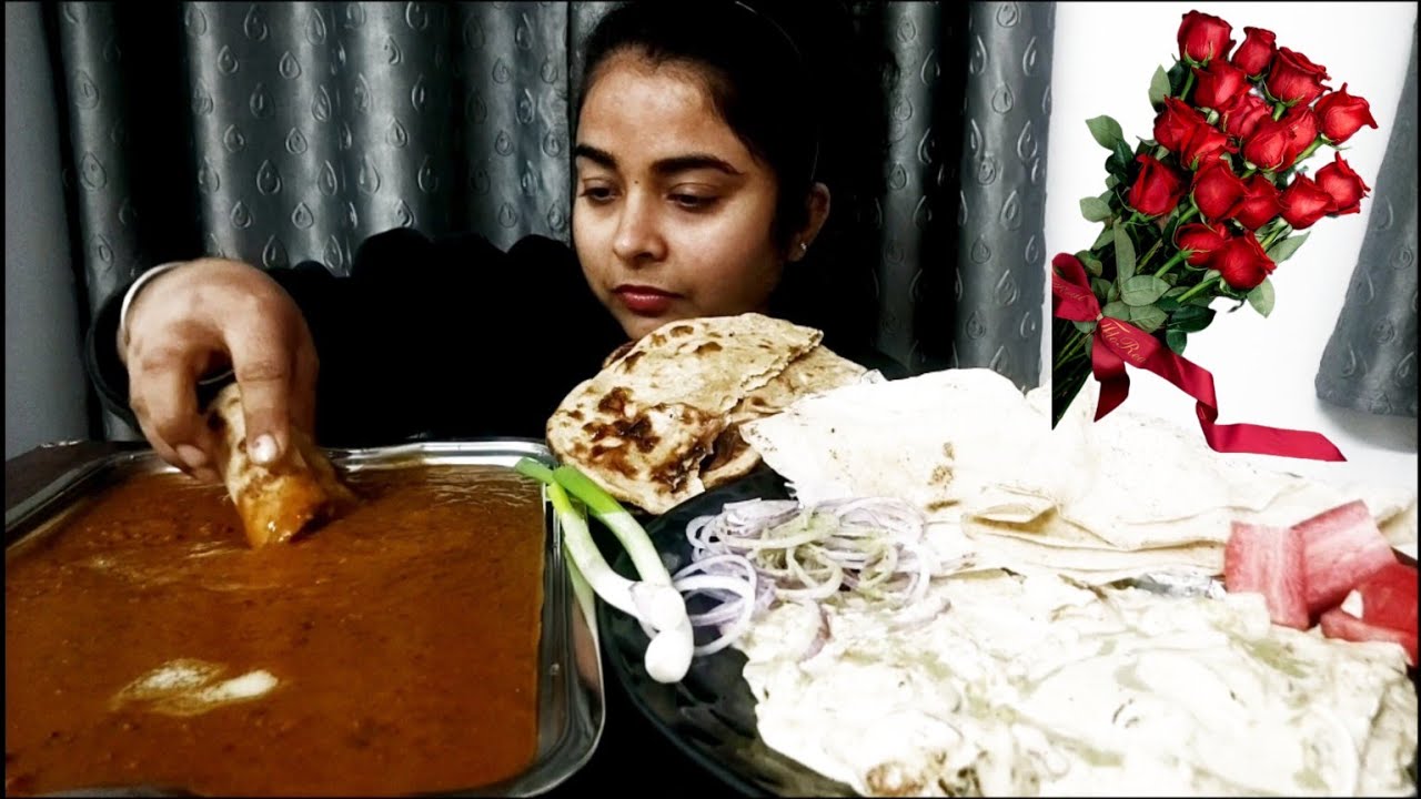 Daal Makhni with Tandoori Roti,Malai Chaap with Rumali Roti and Salad ...
