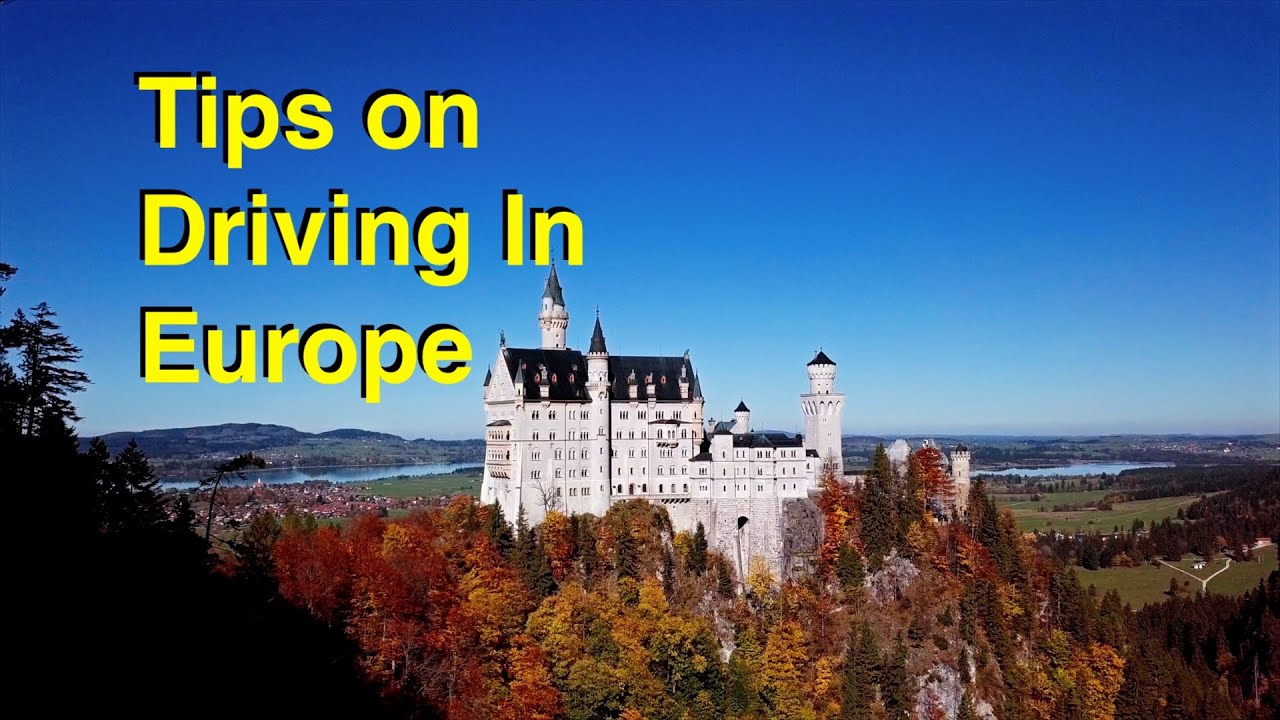 Tips on Driving In Europe - for American Drivers - YouTube