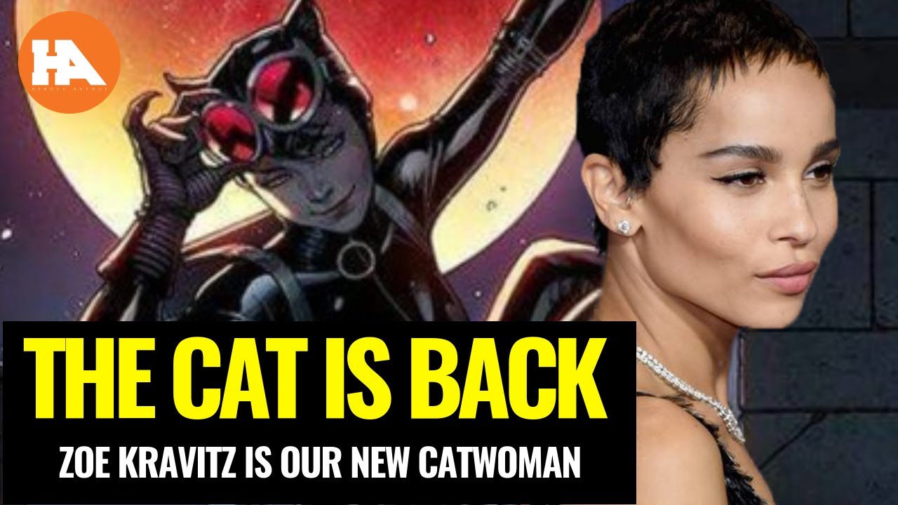Zoe Kravitz is CATWOMAN for Matt Reeves 'The Batman' - YouTube