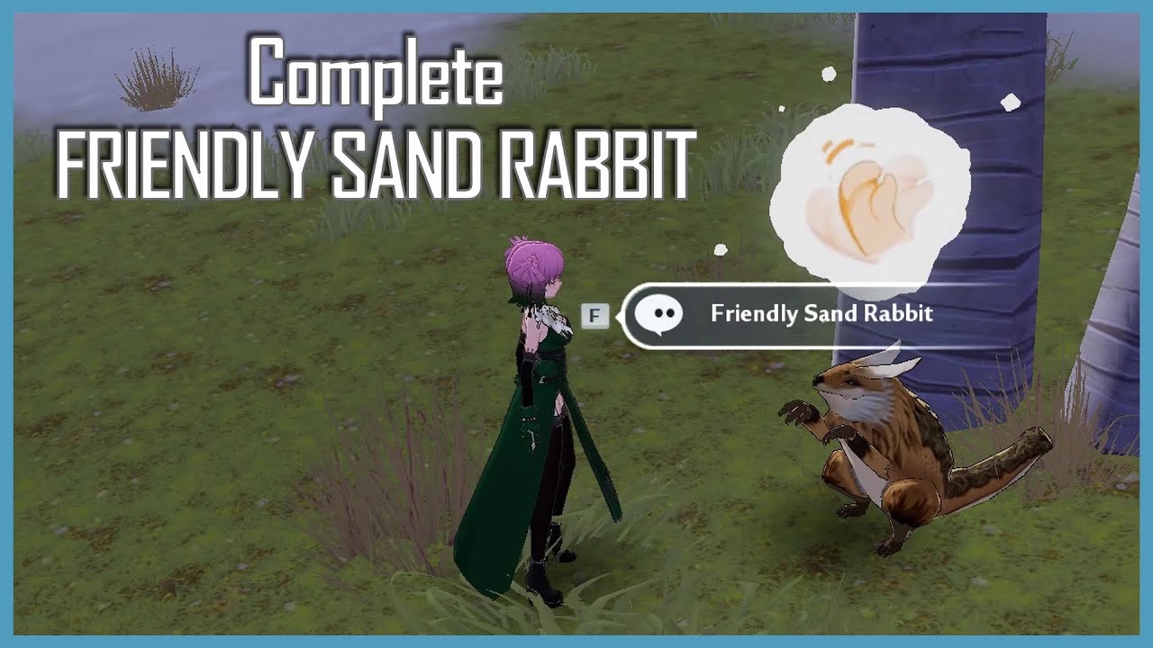 How to Complete Friendly SAND RABBIT | Tower of Fantasy - YouTube