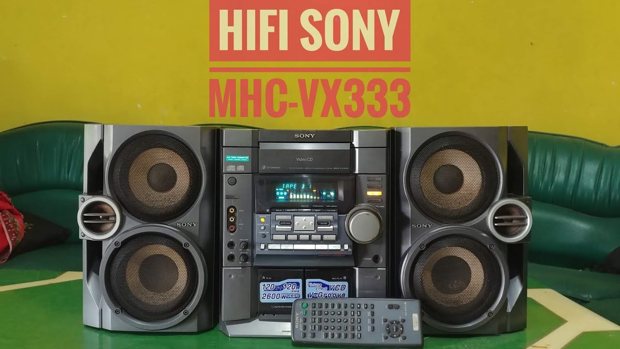 Hifi SONY MHC-VX333 - YouTube