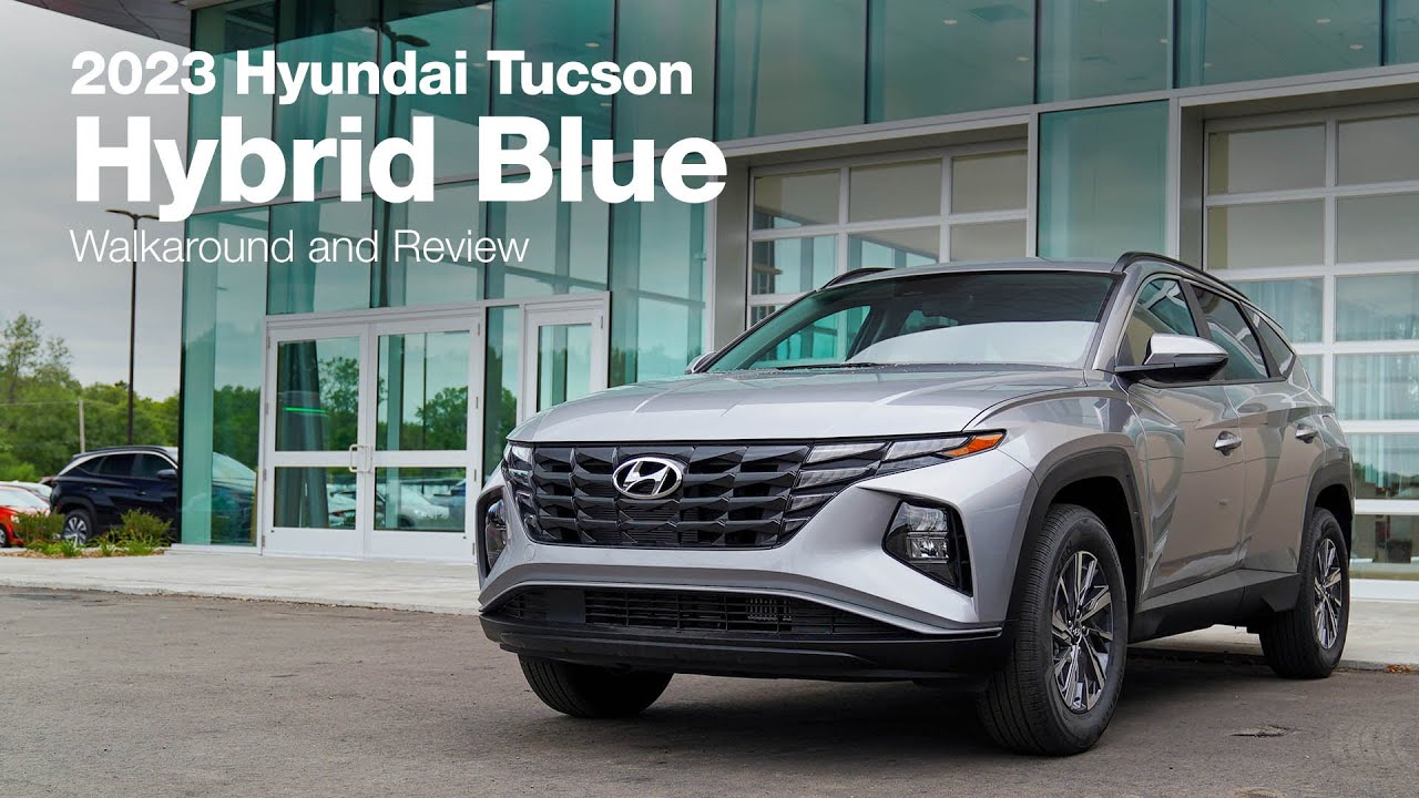 2023 Hyundai Tucson Hybrid Blue AWD | Walkaround and Review - YouTube