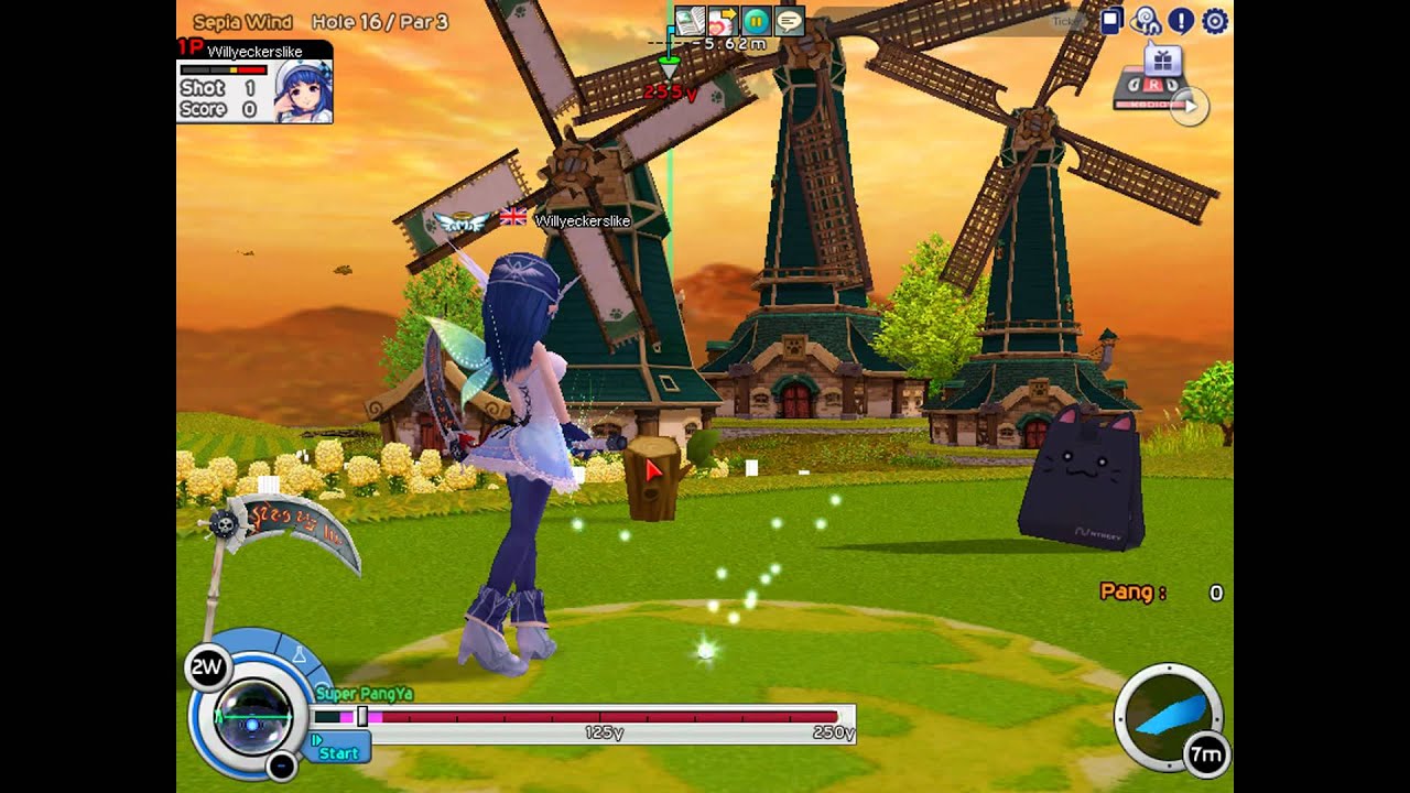 Pangya Sepia Wind Hole 16 hio.mp4 - YouTube