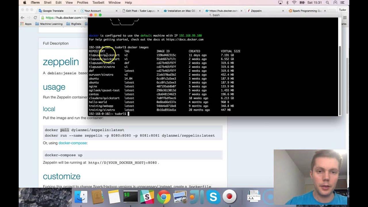 Perfect fit : Apache Spark, Zeppelin and Docker - YouTube