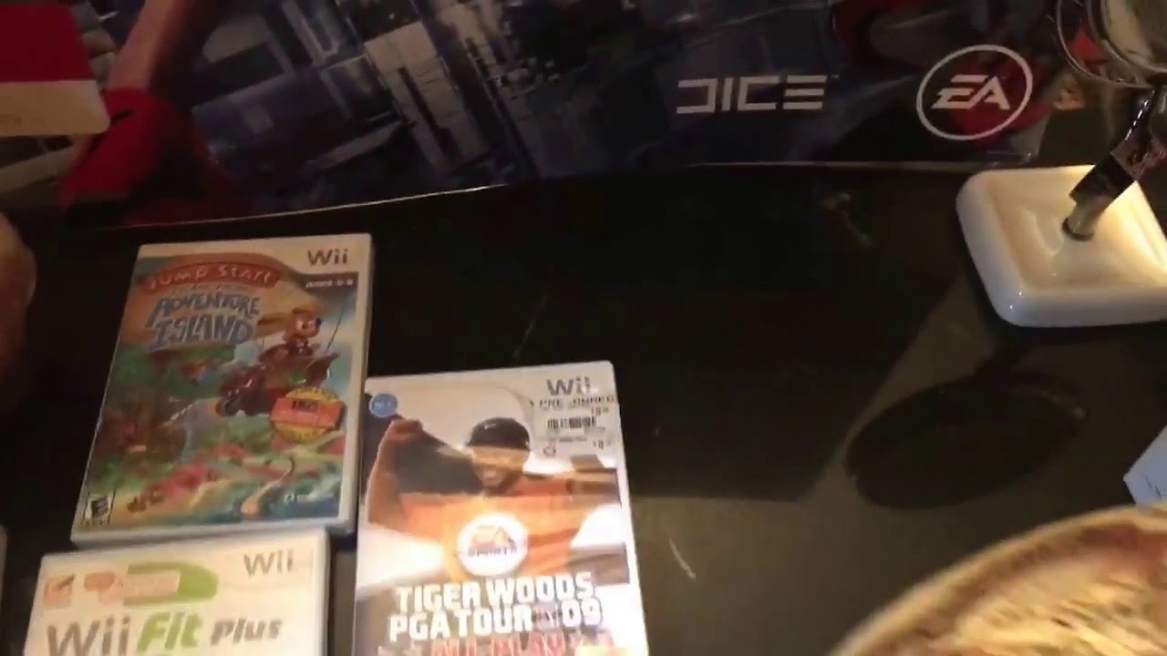 GameStop dumpster dive wii games poster - YouTube