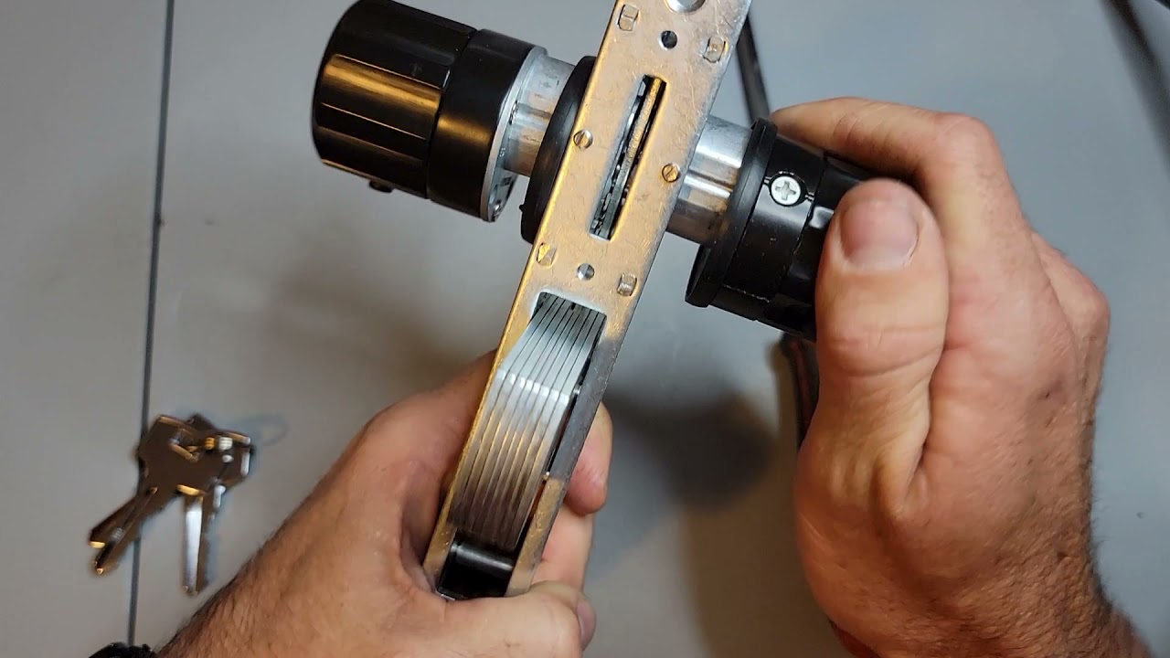 AIsecure twist lock system requires no key to set the lock in the ...