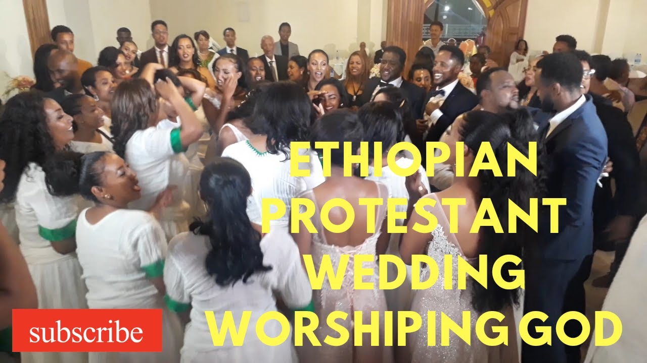 Amazing Ethiopian protestant wedding - YouTube