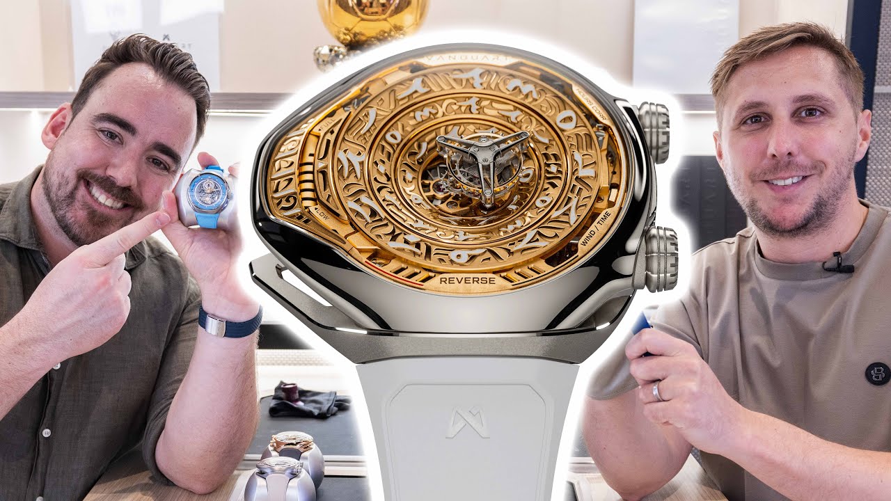 This Tourbillon Watch Will Blow Your Mind! Vanguart Black Hole & More ...