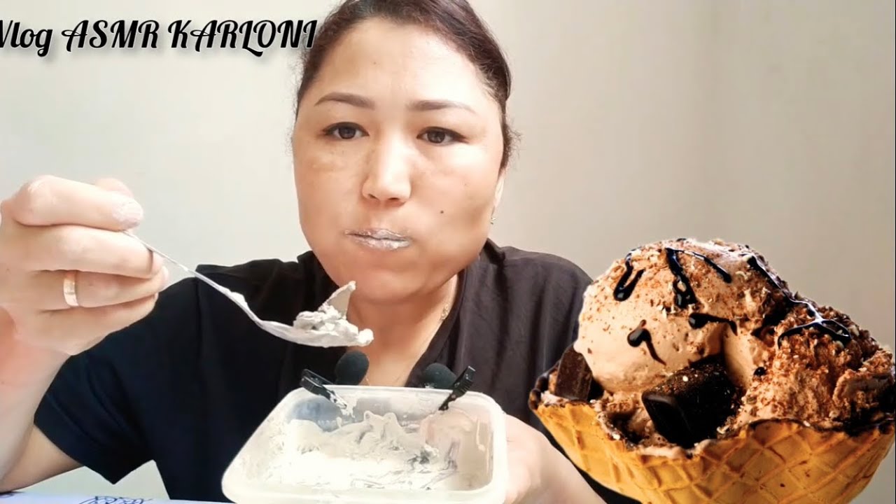 Clay porridge with blue Uzbek clay @asmrkarloni - YouTube