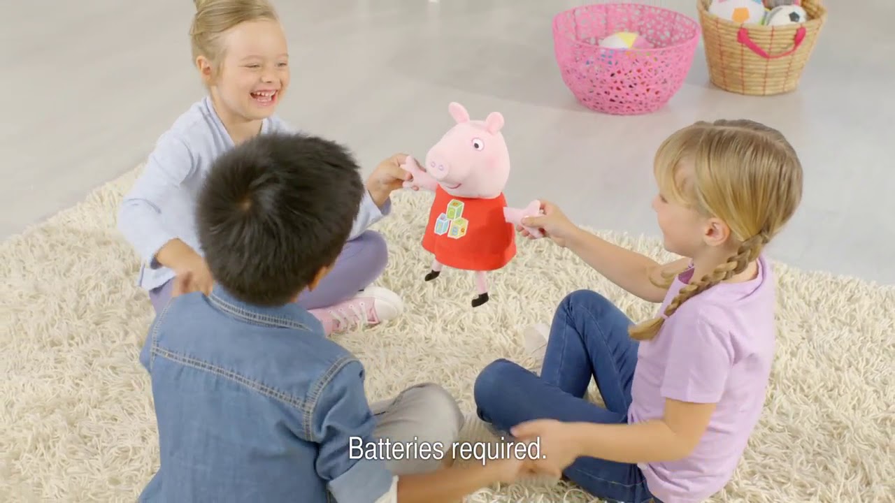 Peppa Pig • ABCs Singing Peppa • Character Toys - YouTube