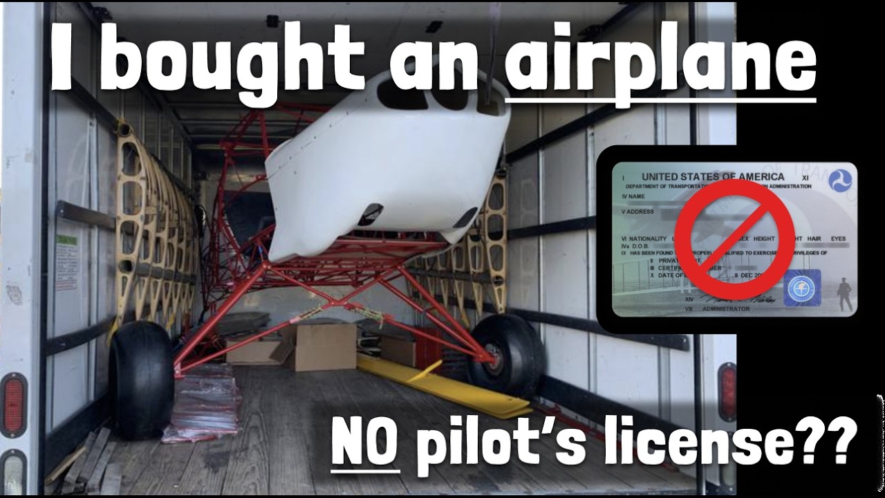I Bought a STOL bush plane Kit ... with NO Pilot's License - YouTube