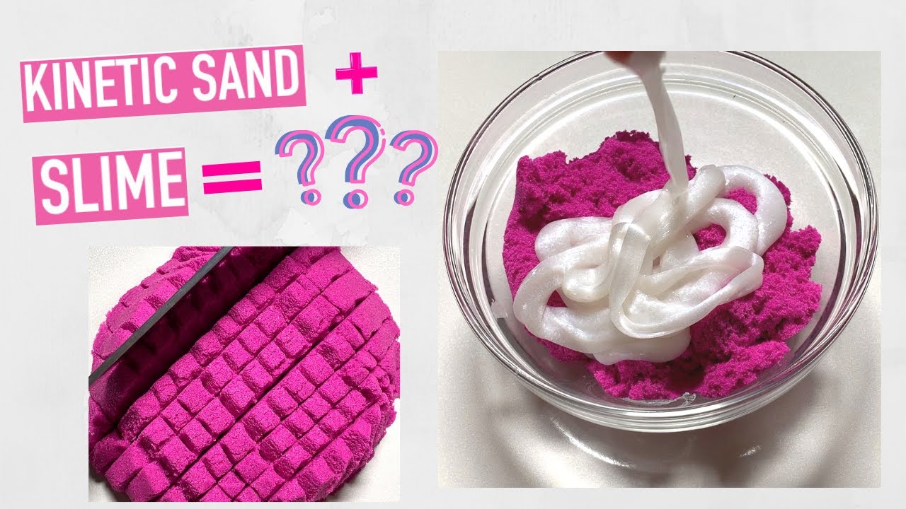 Mixing Kinetic Sand and Slime??? | Most Satisfying Slime ASMR Video ...