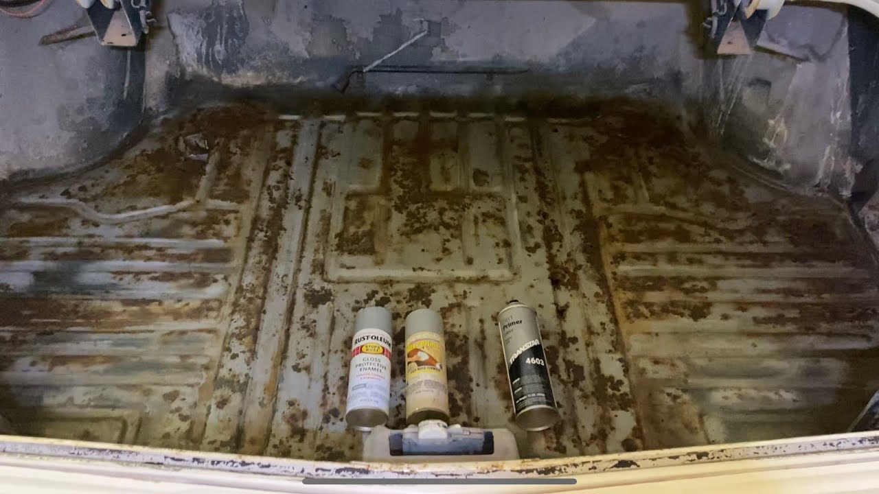 Barnfind Pontiac rust repair, easy DIY to make your floors and trunk ...