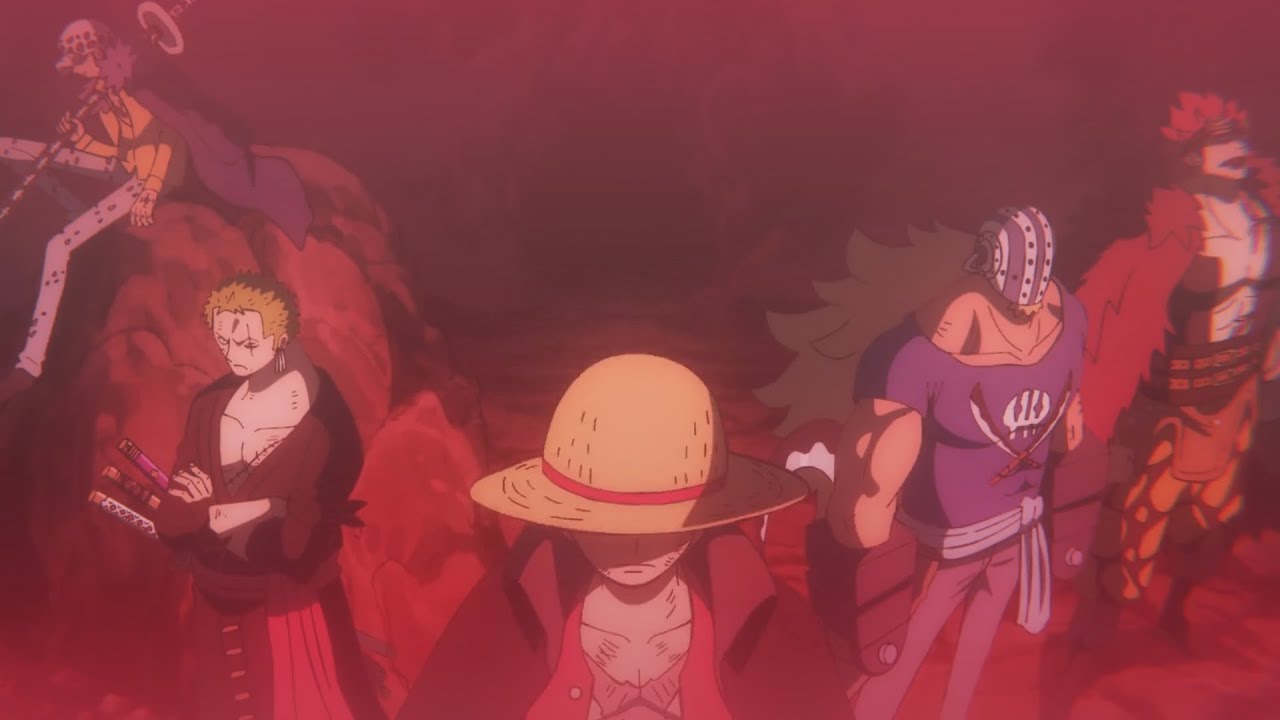 Luffy, Kid, and Law's Epic Entrance at Kaido's Castle! - One Piece ...