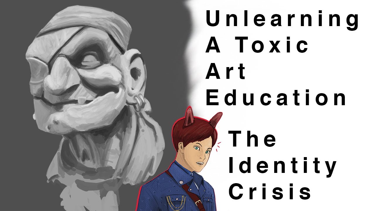 『The Identity Crisis』『Toxic Art Education - Art Painting Vlog』 - YouTube