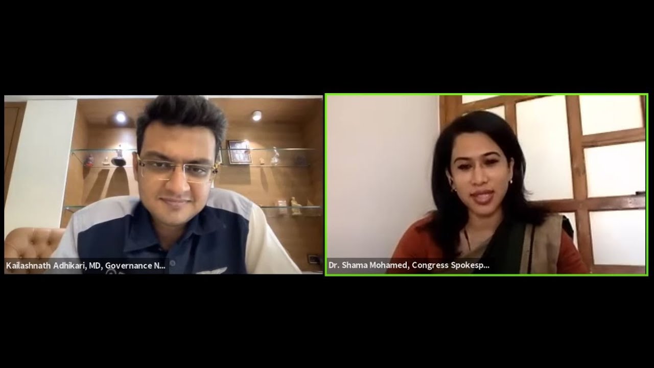 Visionary Talk Series with Dr. Shama Mohamed On the present state of ...