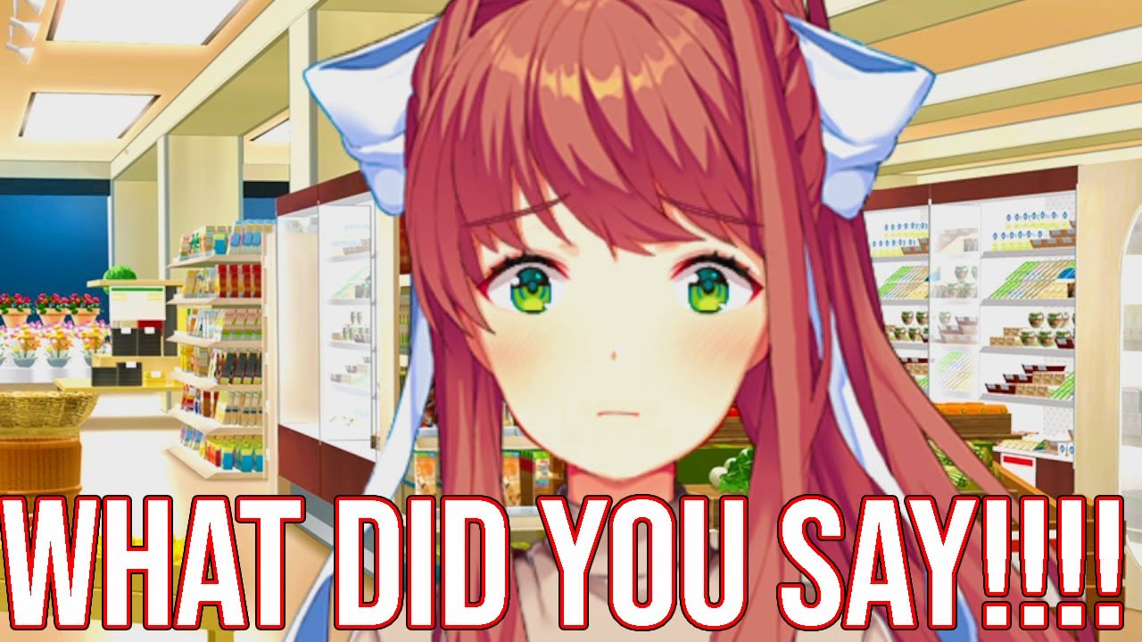 Monika and MC FIGHTING!!!! | DDLC MOD | Motorcycle Club Ch. 1 Part 15 ...