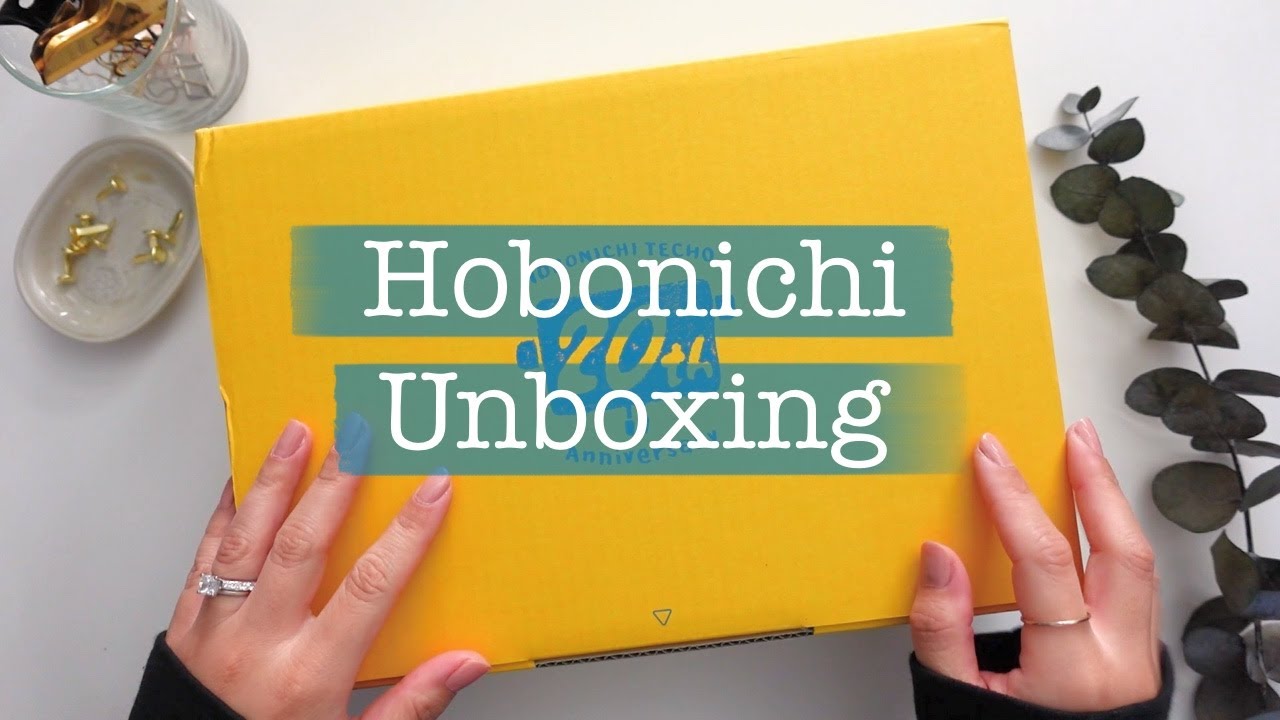 Hobonichi Unboxing | Dec 2020 - YouTube