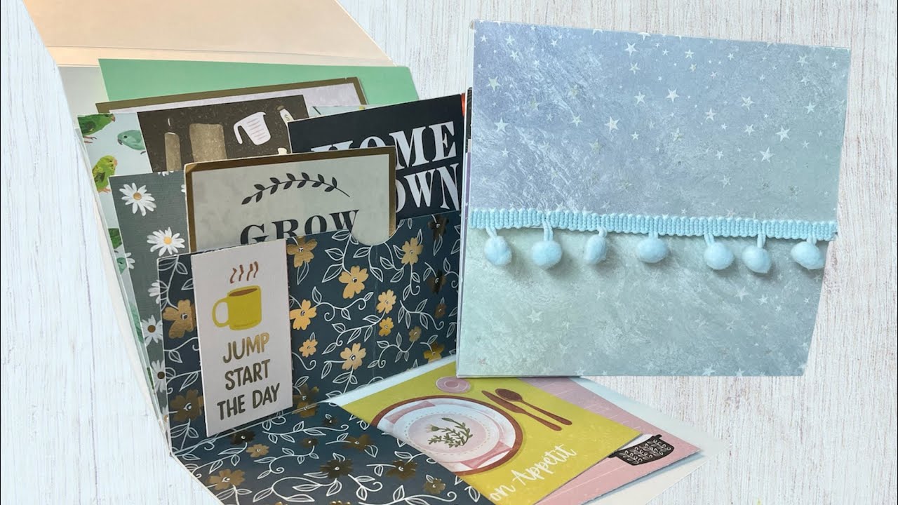 Loaded Layered Pocket Envelope (all my faves in one!) - YouTube