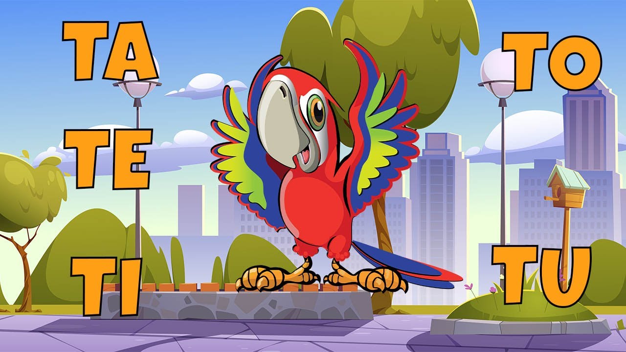 Silabas con T: TA, TE, TI, TO, TU - YouTube