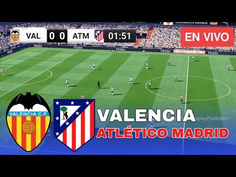 Valencia vs Atletico Madrid La Liga 2026 Match Simulation PES 21