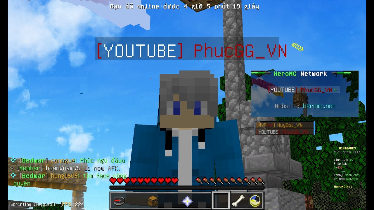 [Bedwars] How did the hypixel rank appear in this server ??? - YouTube