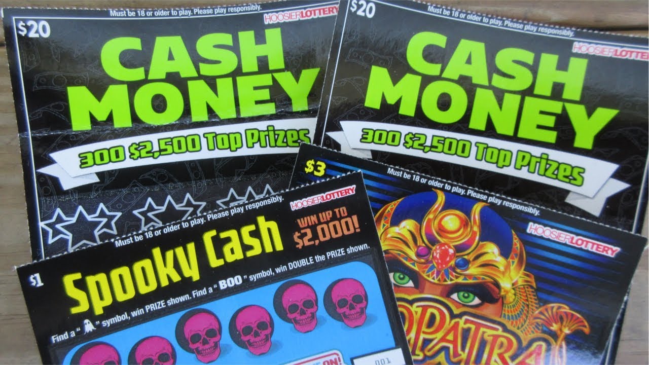 NEW TICKET WINS!! "CASH MONEY" "SPOOKY CASH" LOTTERY TICKET SCRATCH ...