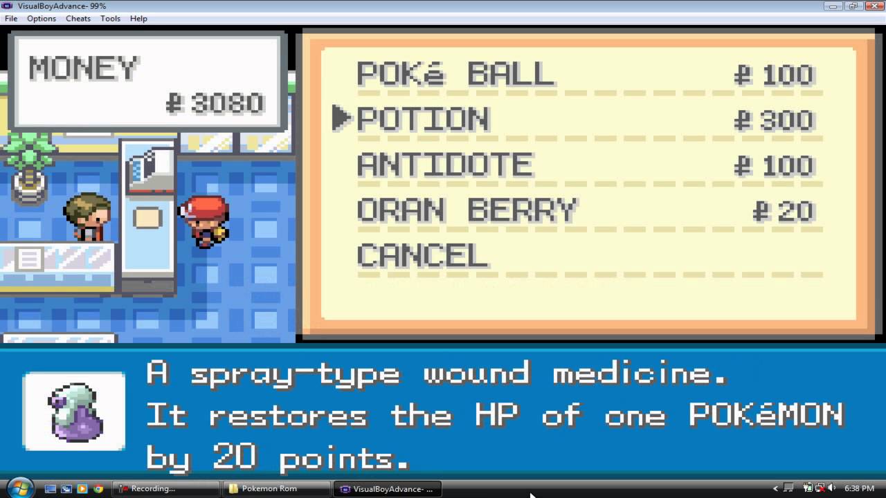 Pokemon Battle Red Rom Hack - YouTube