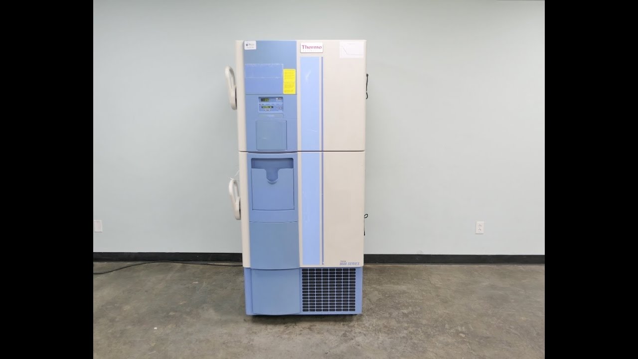 Thermo -80 Freezer 8693 ID 13600 - YouTube