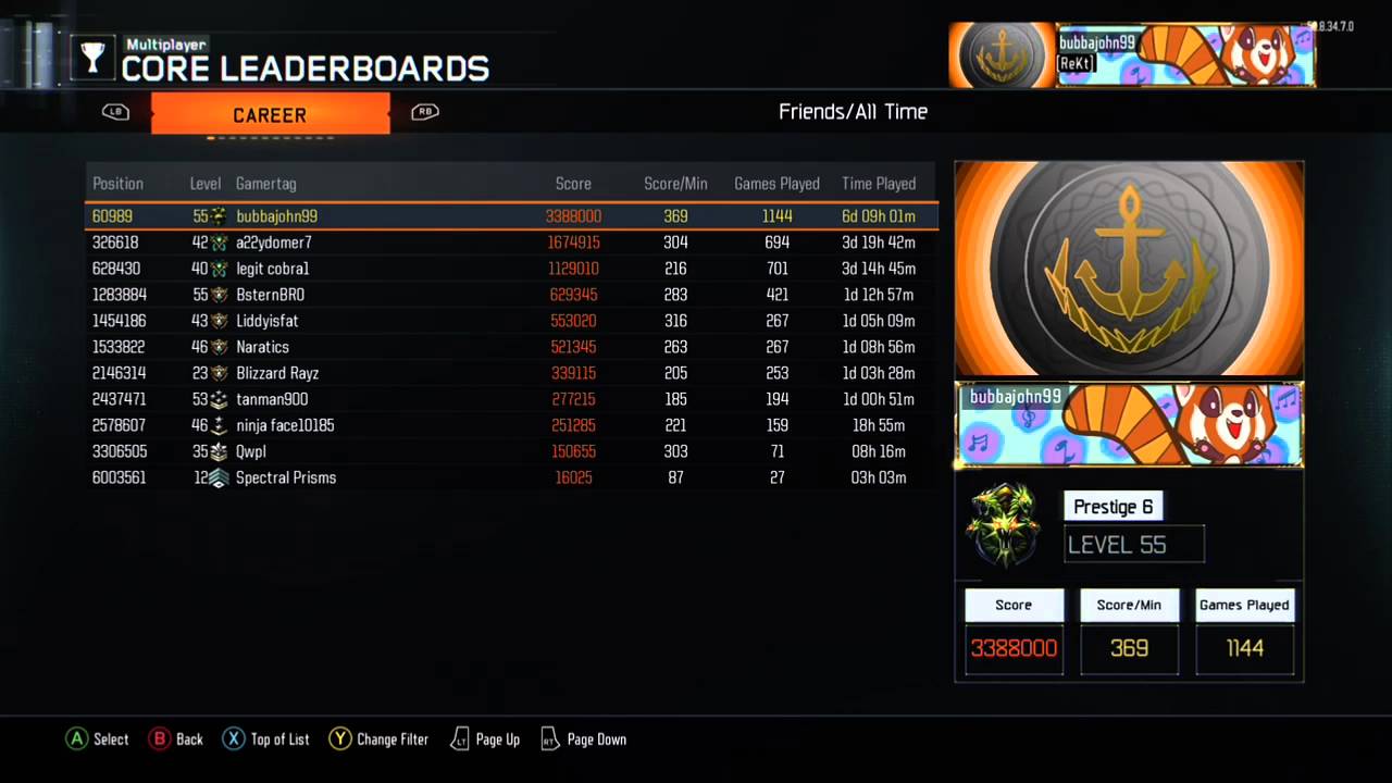 CoD BO3 Road to rank 1000 Pt 1 - YouTube