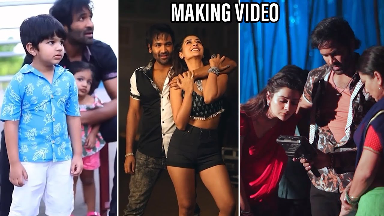 Manchu VIshnu and Payal Rajput Ginna Movie Making Video | Mohan Babu | Prabhu Deva | Sunny Leone ...