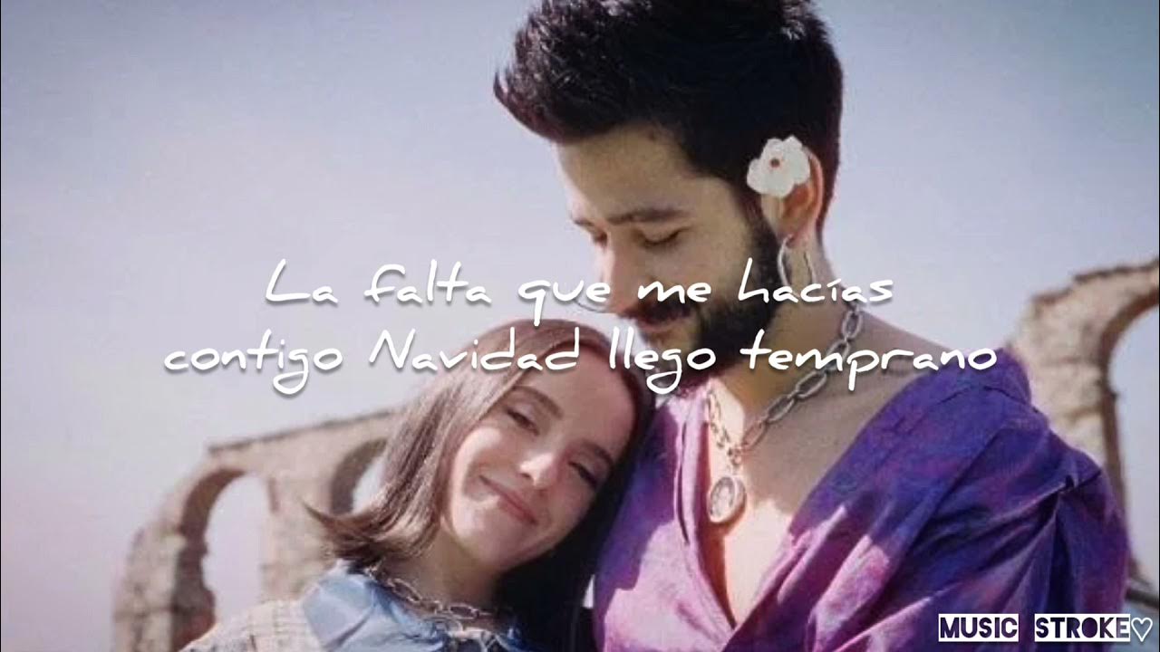"Indigo" Camilo FT. Evaluna Montaner (LETRA) - YouTube